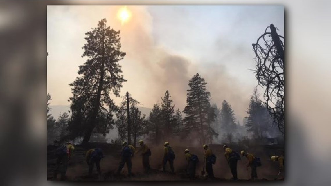 Five large fires still burning around the Northwest | king5.com