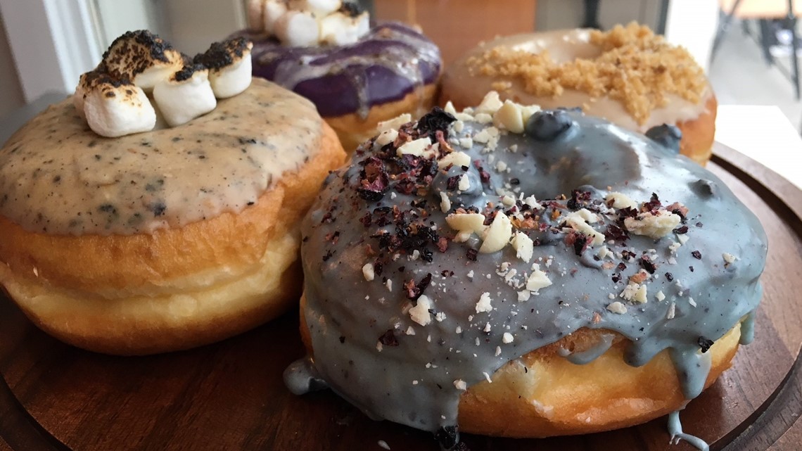 Crazy colorful doughnuts and ice cream at Seattle Freeze in Georgetown ...