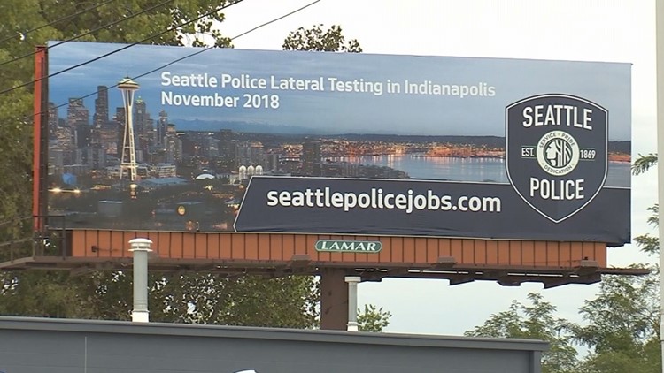 ‘We're hiring:’ Seattle police put up recruiting billboards in the ...