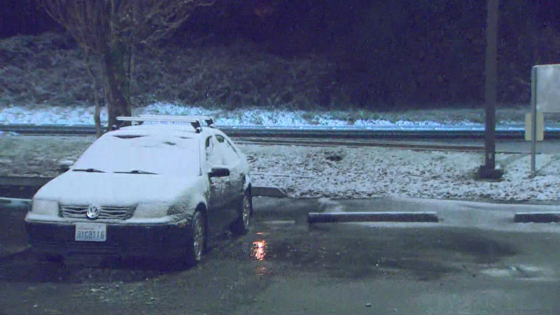 Chance of light snow in Puget Sound lowlands this week | king5.com