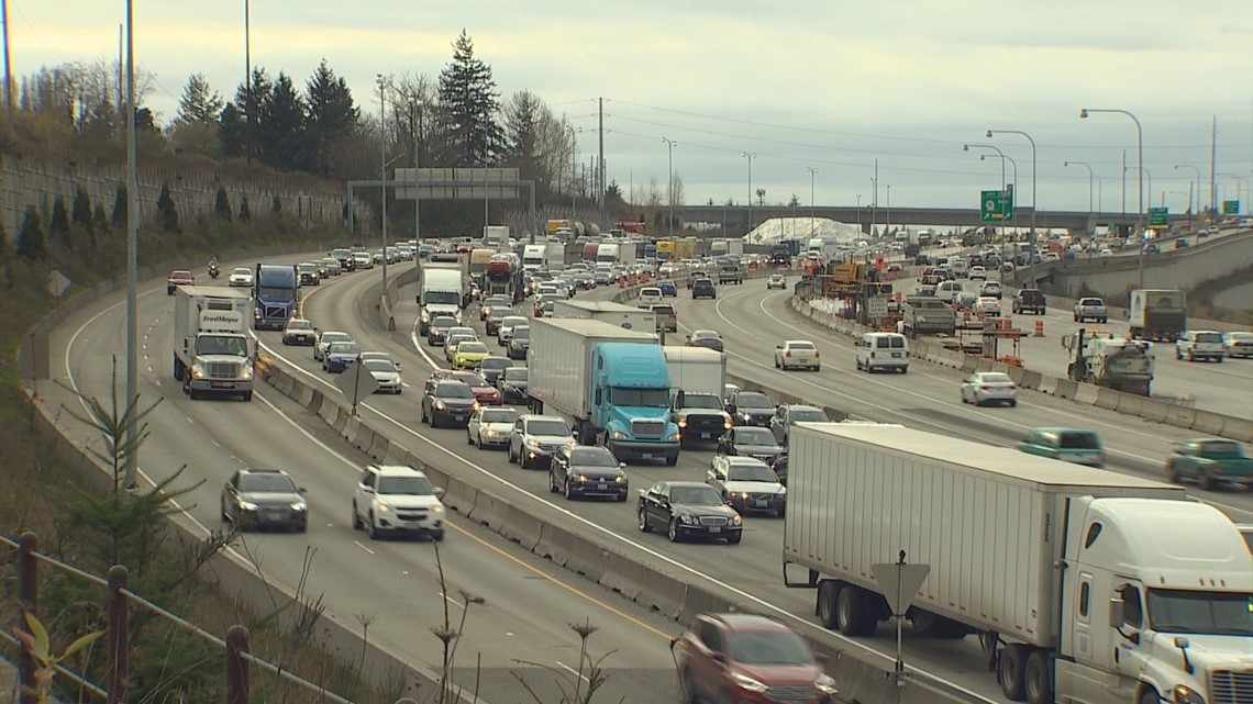 New I-5 traffic meters in Tacoma, Fife cause backups | king5.com