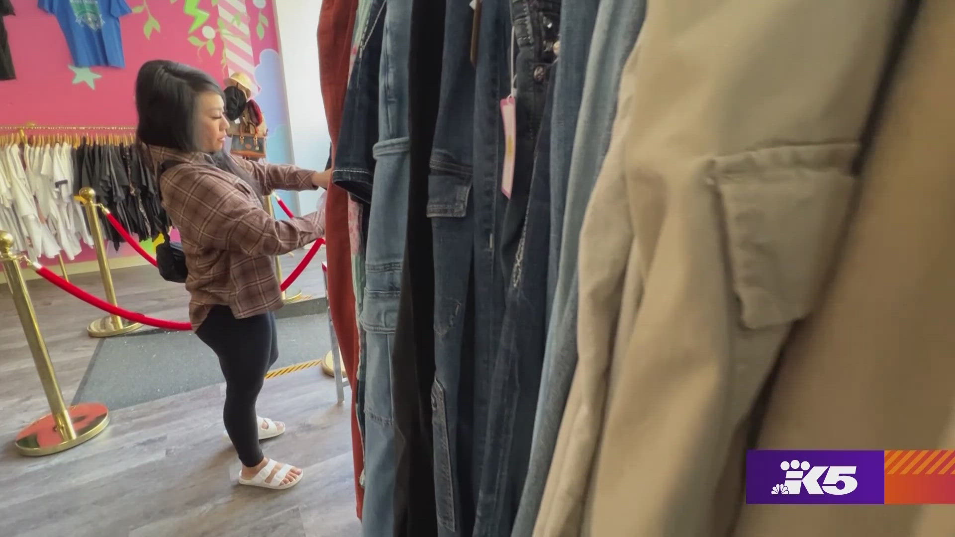 Peppermint Tuna brings bold, eco-friendly fashions to Tacoma | king5.com