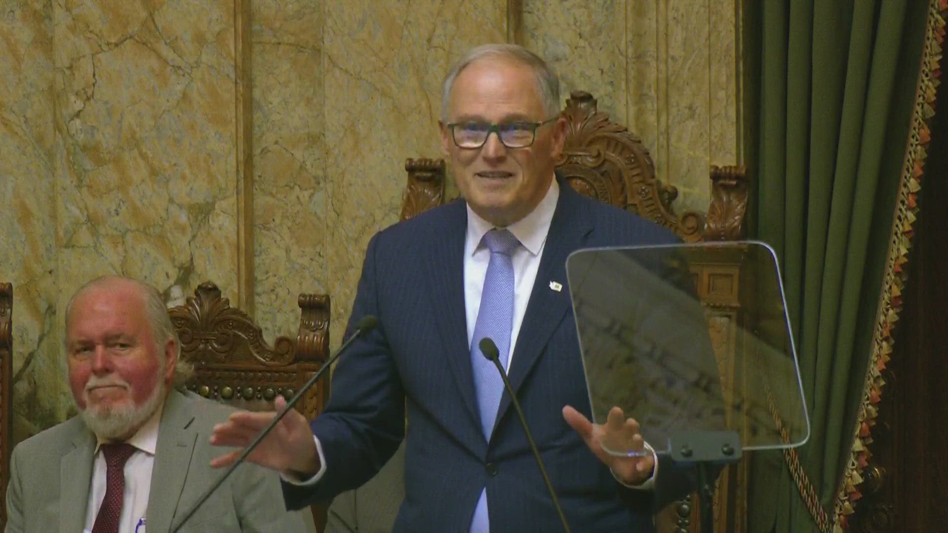 In his final message as WA governor, Inslee doubles down on wealth tax ...
