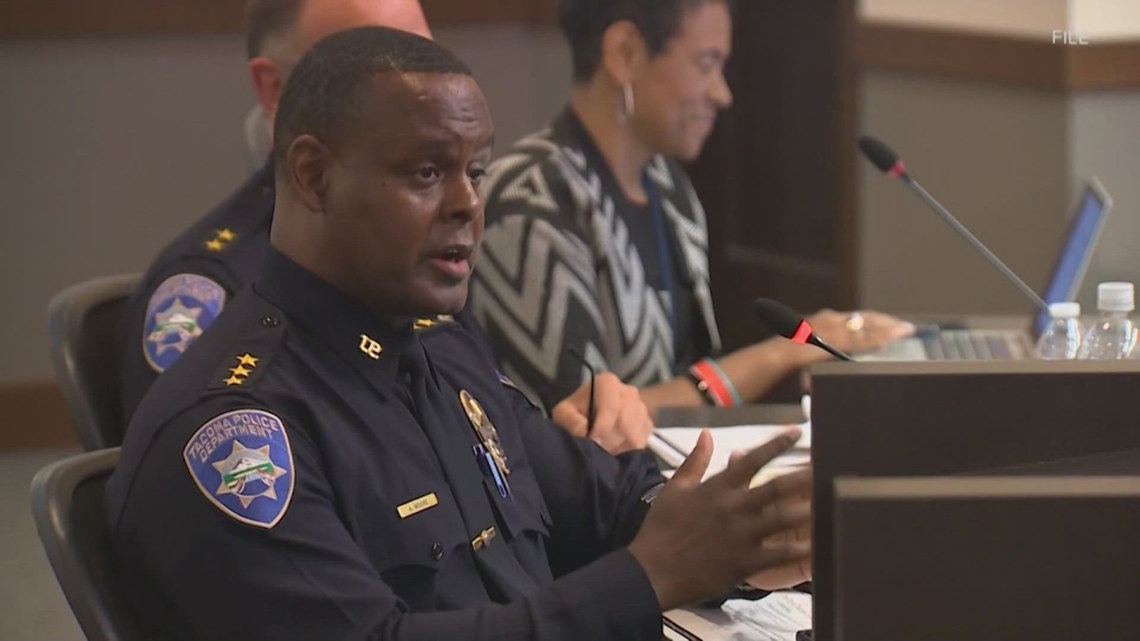 Tacoma police Chief Avery Moore is resigning | king5.com Tacoma police Chief Avery Moore is resigning | king5.com