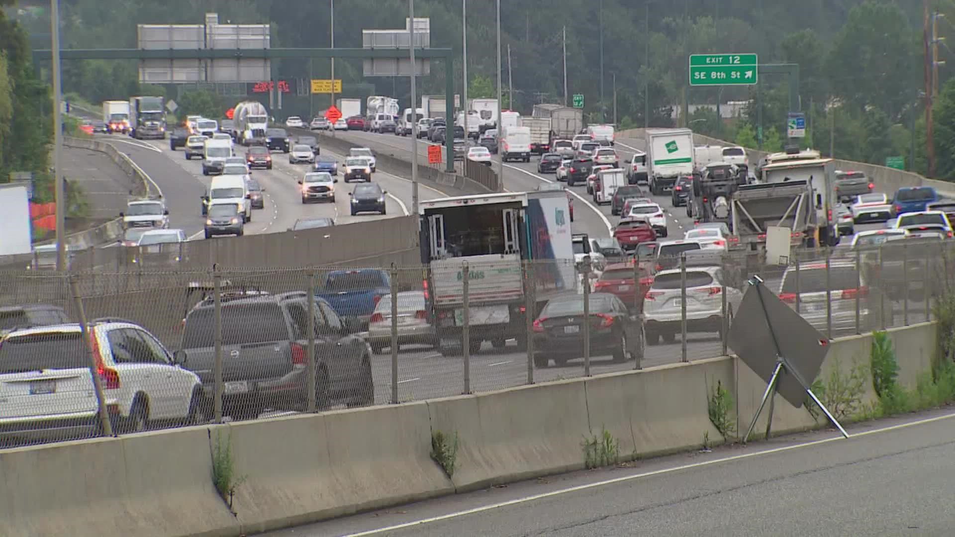 I-405 to close in downtown Bellevue this weekend due to Main Street ...