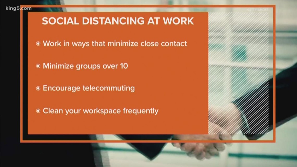 "Social distancing" during the coronavirus outbreak | king5.com