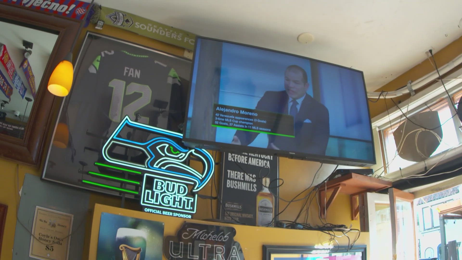 Danny Coyles Pub is the a Seahawks bar in enemy territory in San ...