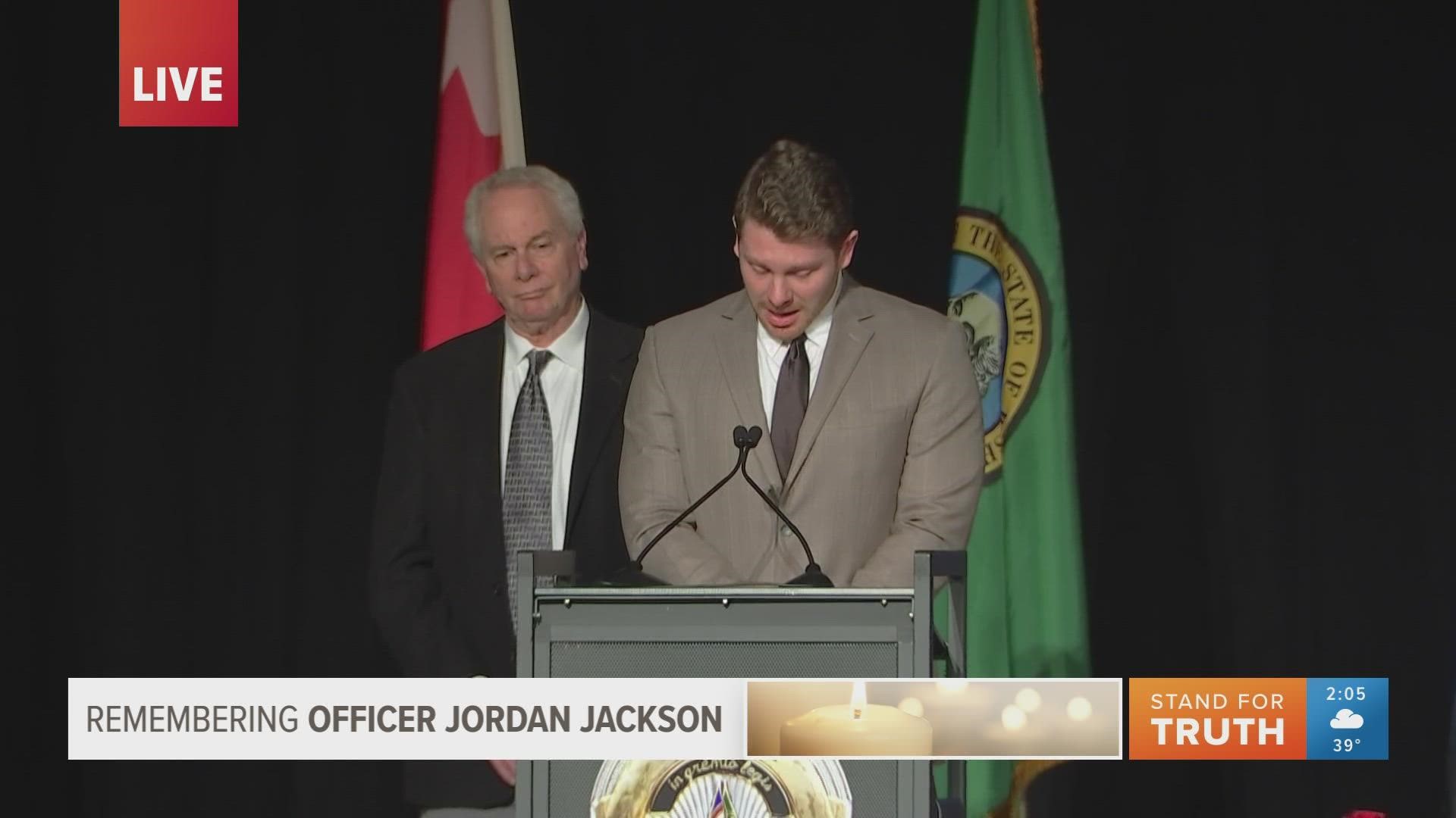 Remembering Officer Jackson: Erik Taylor, Jackson's cousin | king5.com