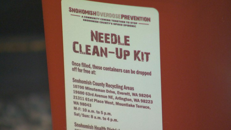 Snohomish, Skagit counties offering needle cleanup kits | king5.com