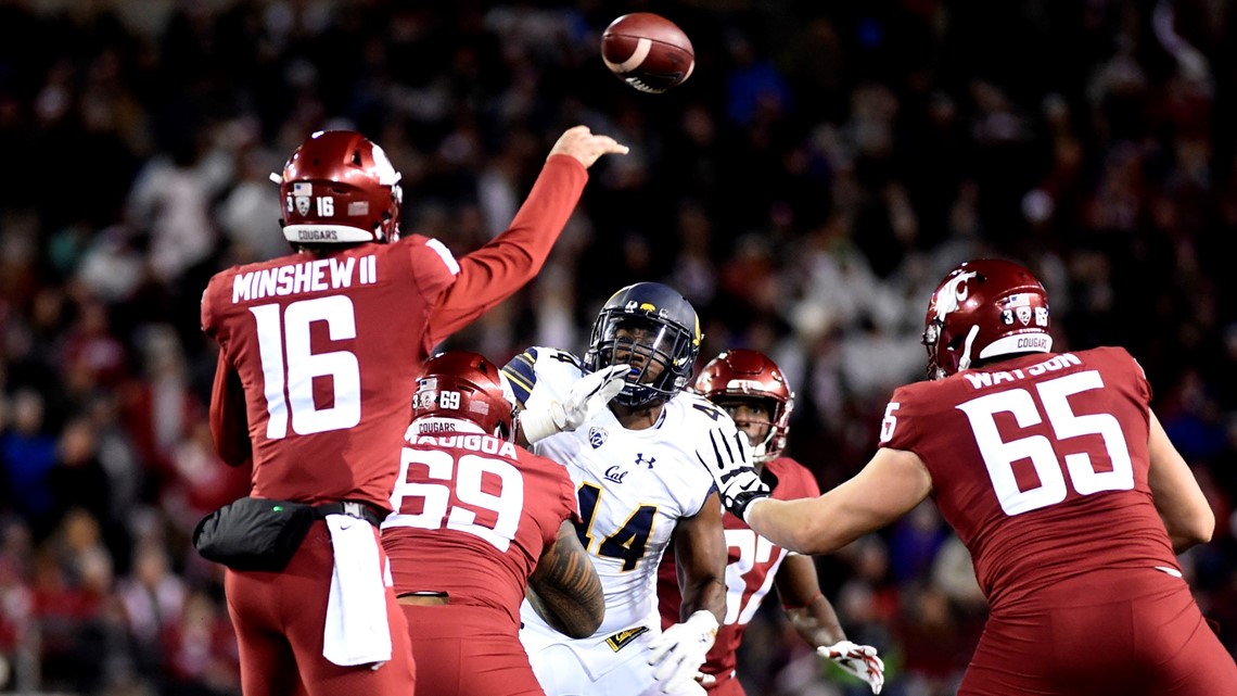 No. 10 Cougars beat California 19-13 | king5.com