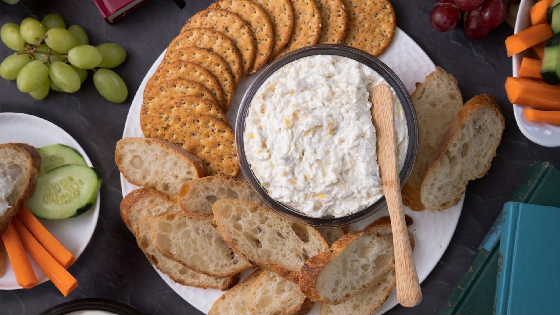 Turn delicious dips into sweet and savory appetizers for the holidays ...