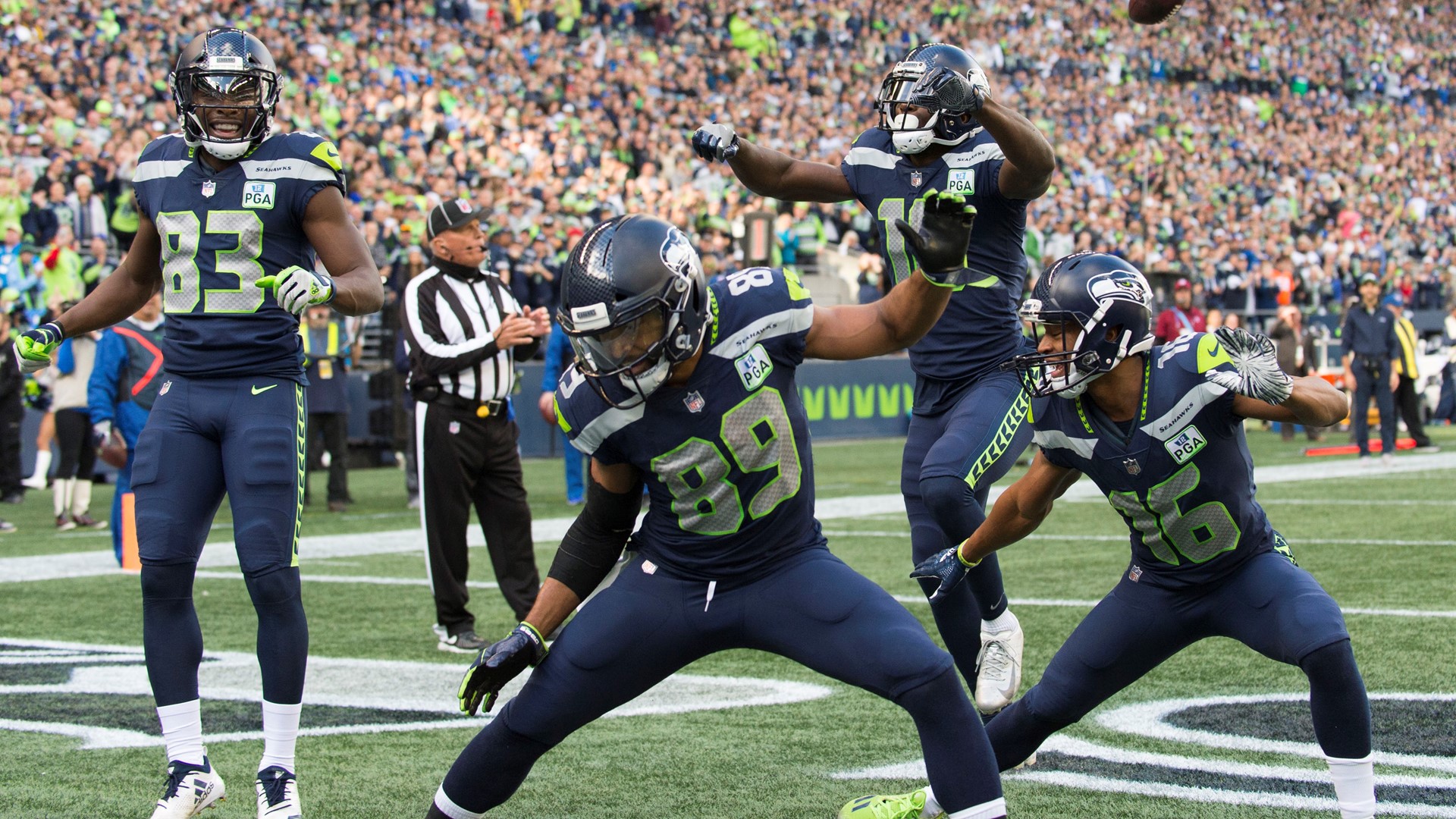 Seahawks WRs lead league in TD celebration creativity | king5.com