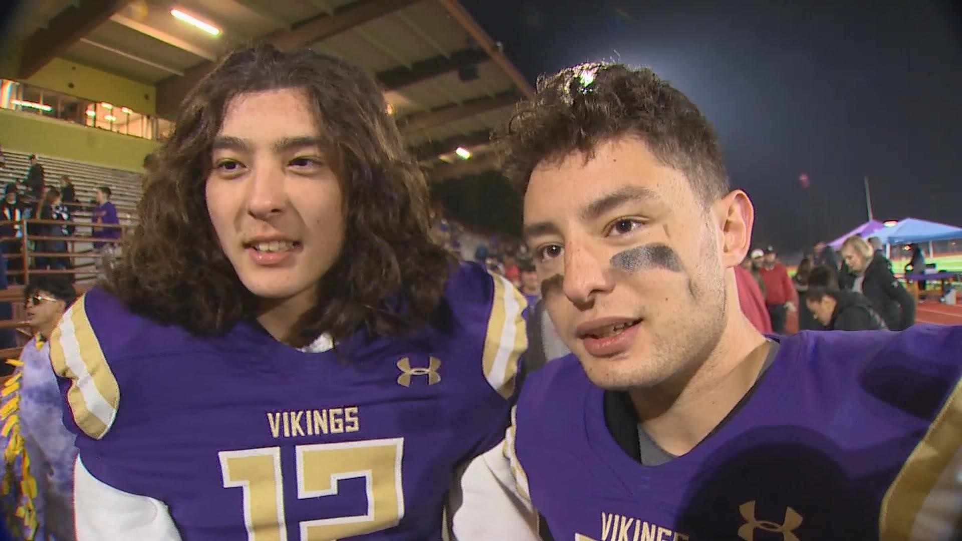 In Puyallup, playing quarterback for the Vikings runs in the family ...