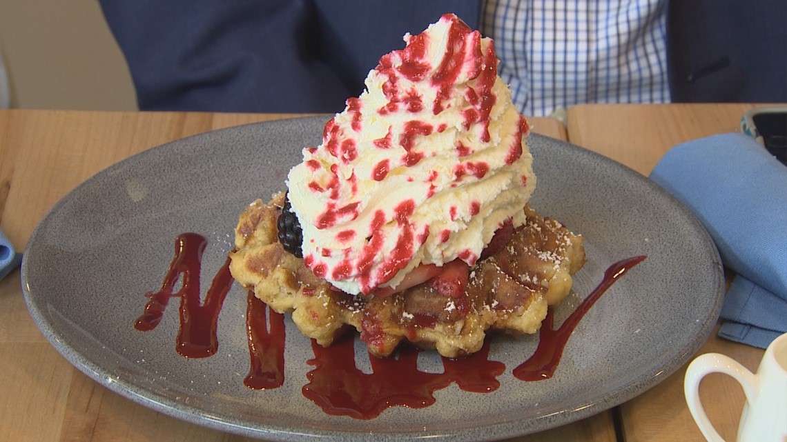 Stopping by Tacoma's Waffle Stop | king5.com