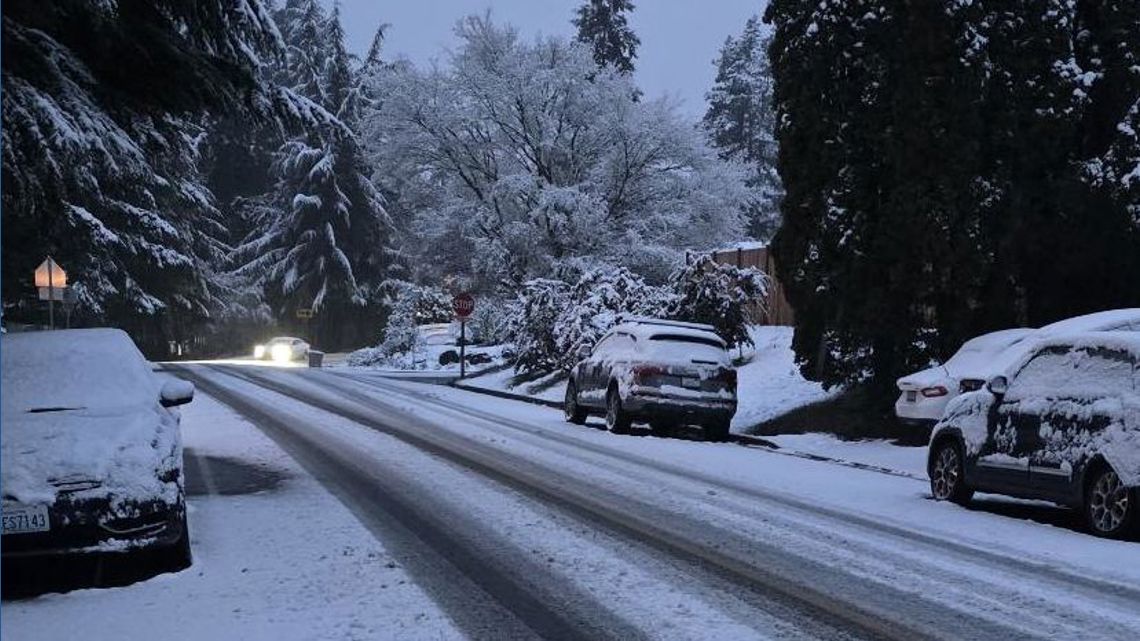 Track the radar: Here's where snow is falling in western Washington ...