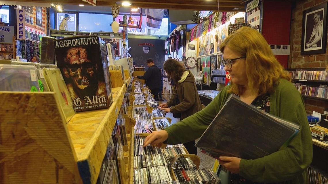 West Seattle record store promotes shopping local on Black Friday ...