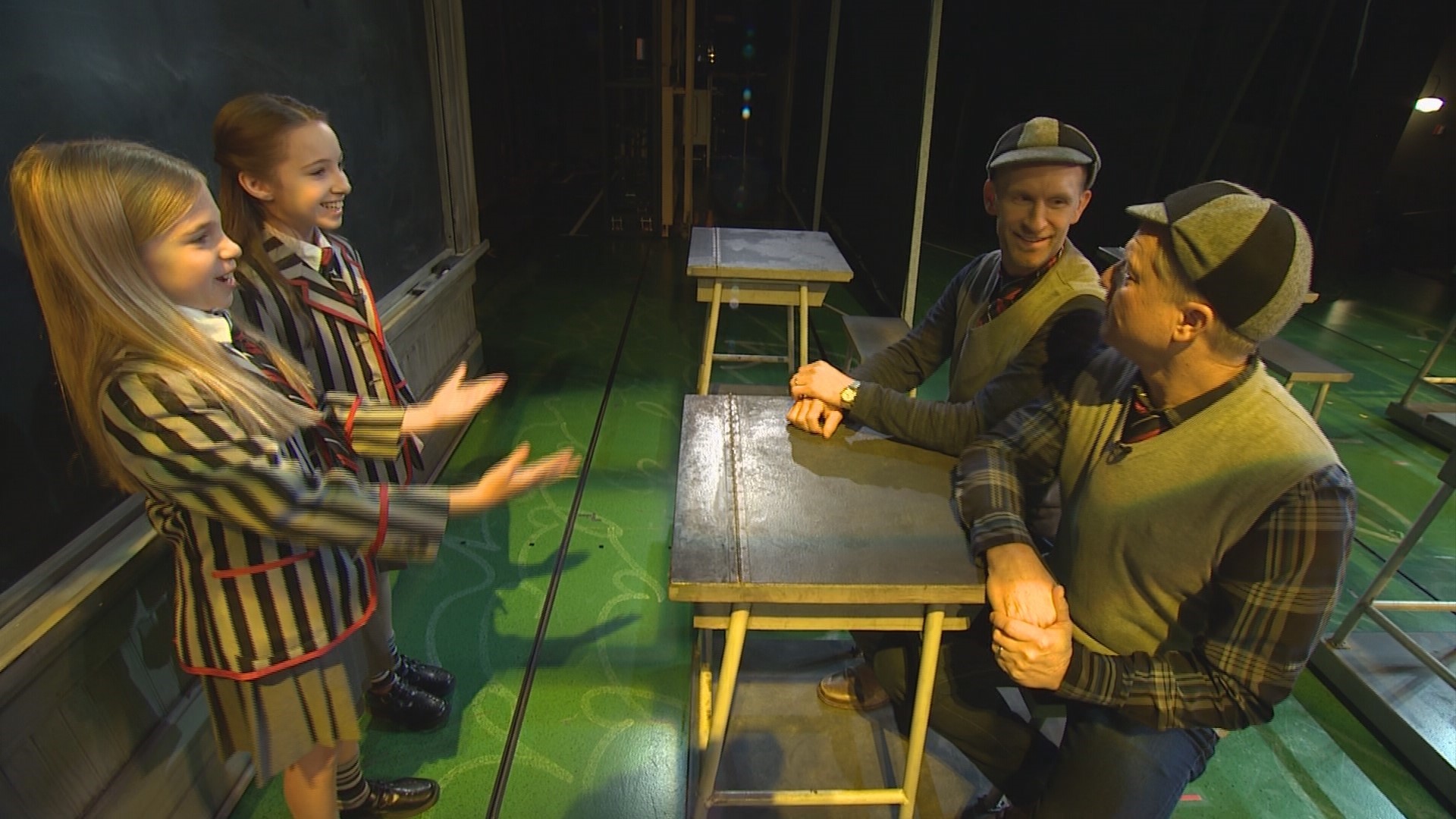 Learning acting techniques from the stars of Village Theatre's Matilda ...