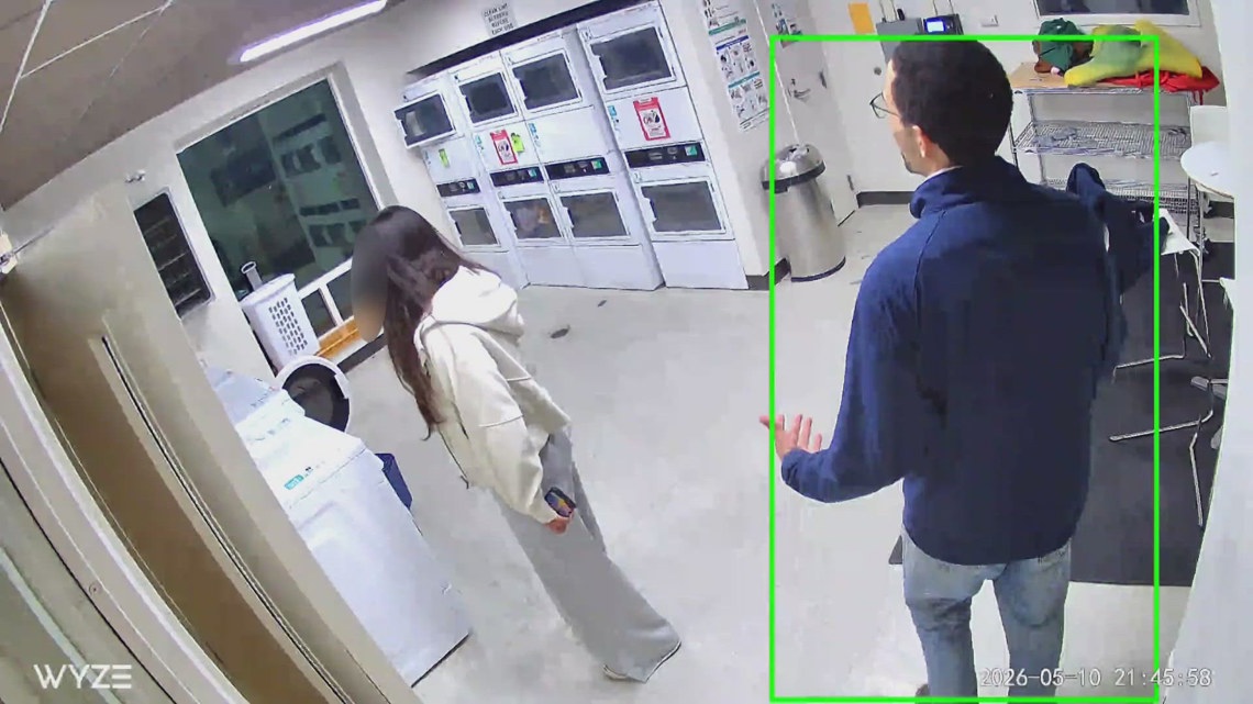 BREAKING: New video shows UW stabbing suspect entering laundry room ...