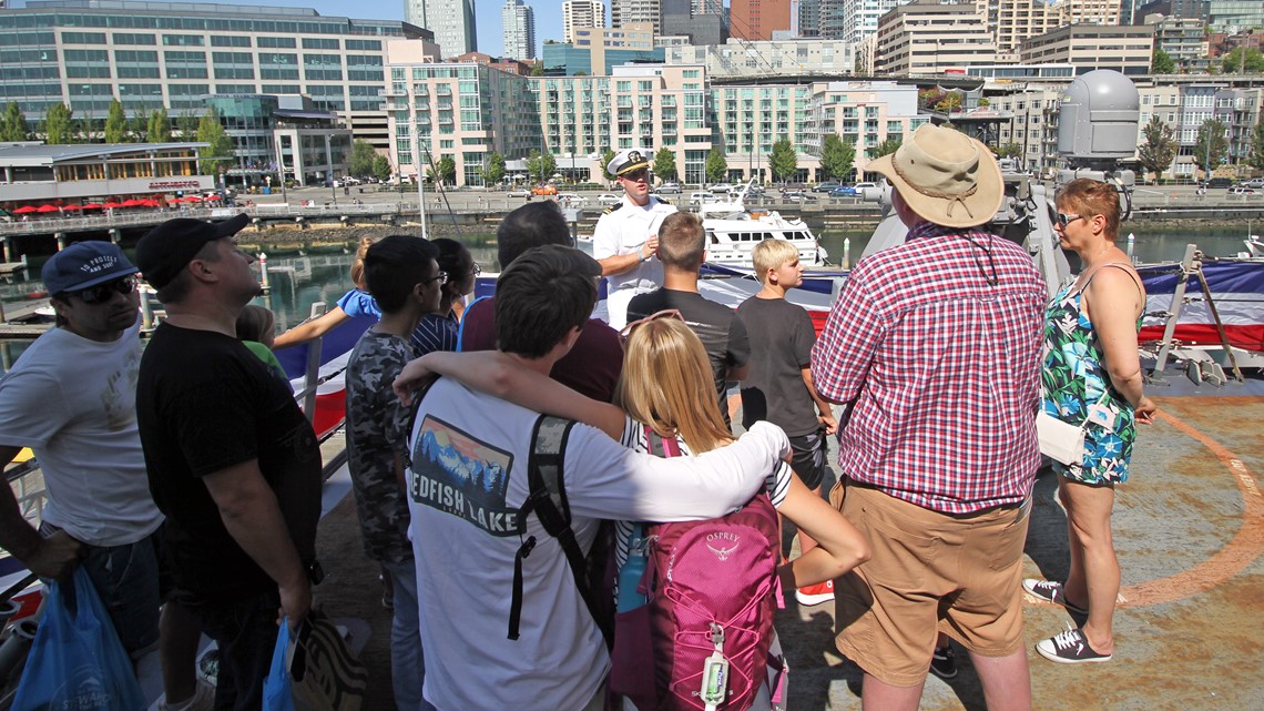 5 things to know about touring Navy ships during Seattle Fleet Week | king5.com