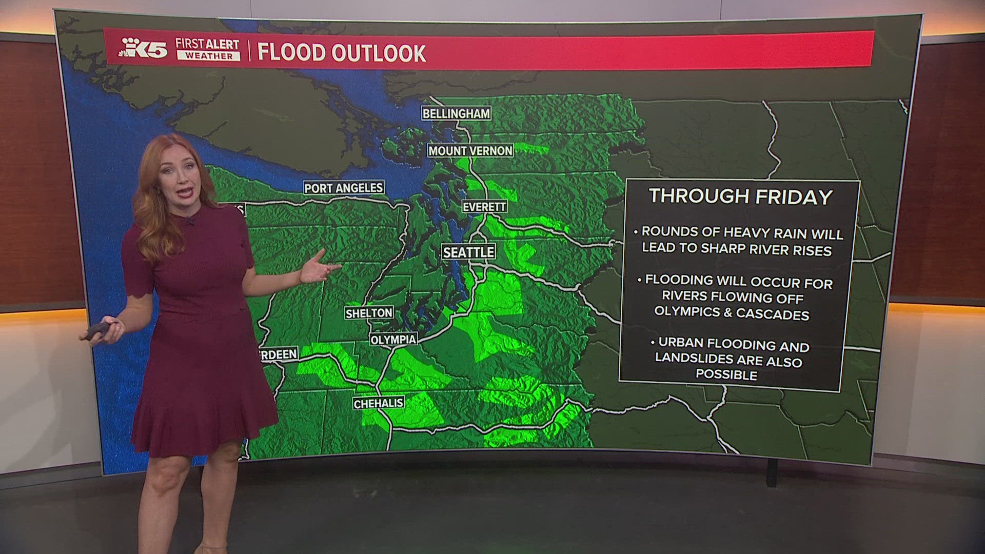 More than 10 rivers have active flood warnings | king5.com