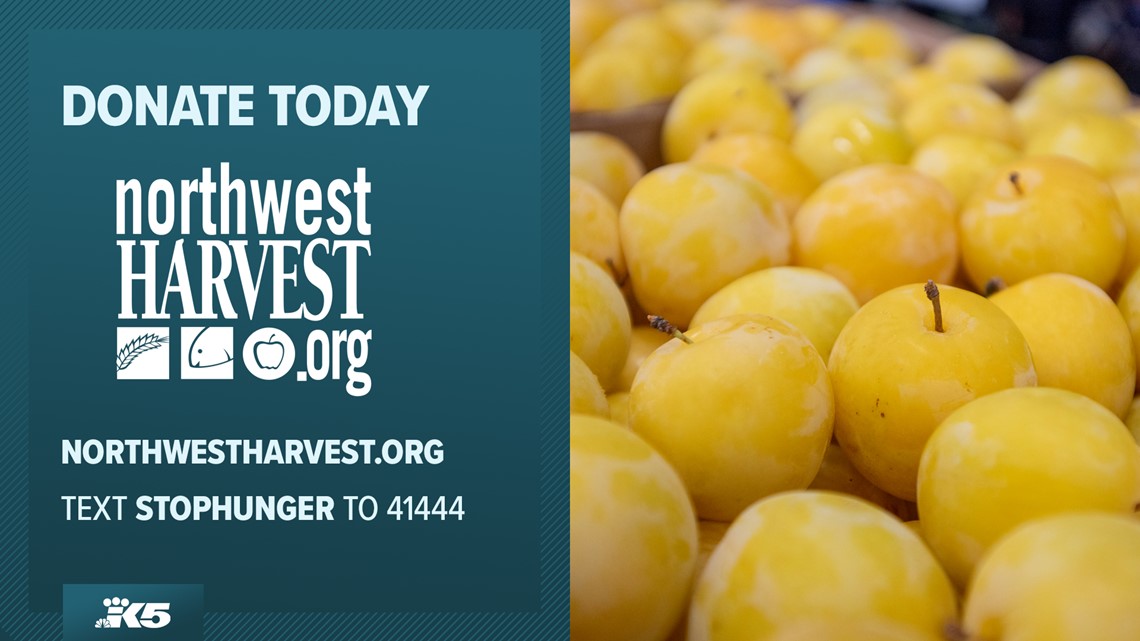 DONATE NOW: Help us raise crucial funds for Northwest Harvest | king5.com