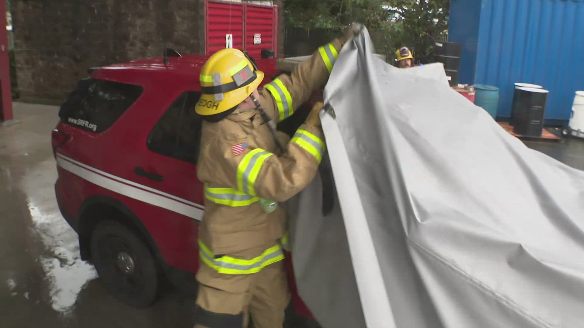 EV fires are more dangerous to fight. How firefighters are adapting ...