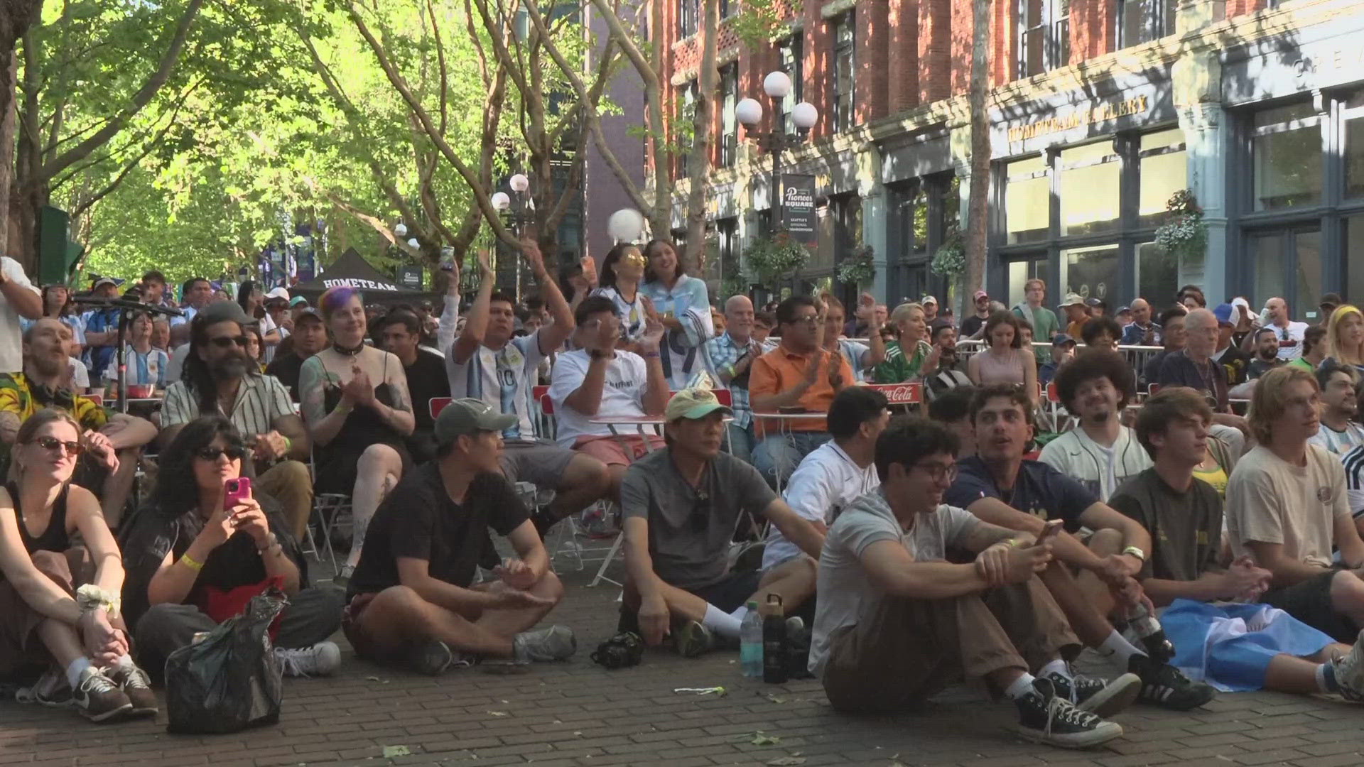 World Cup fans from around the globe find common ground in Pioneer ...