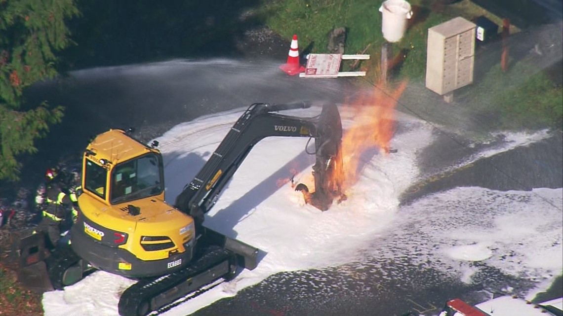 3 Puget Sound Energy workers injured at scene of natural gas leak in ...