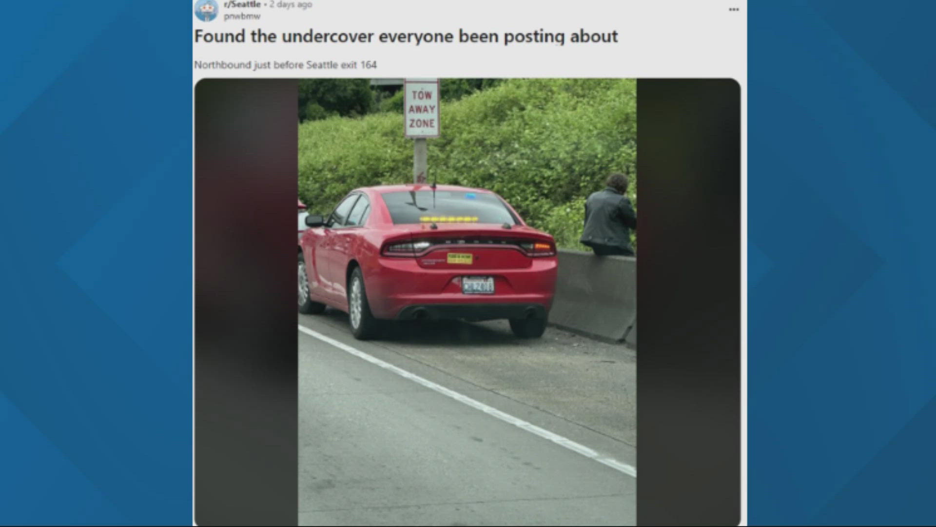 Unmarked car pulling over drivers is legitimate law enforcement, WSP ...