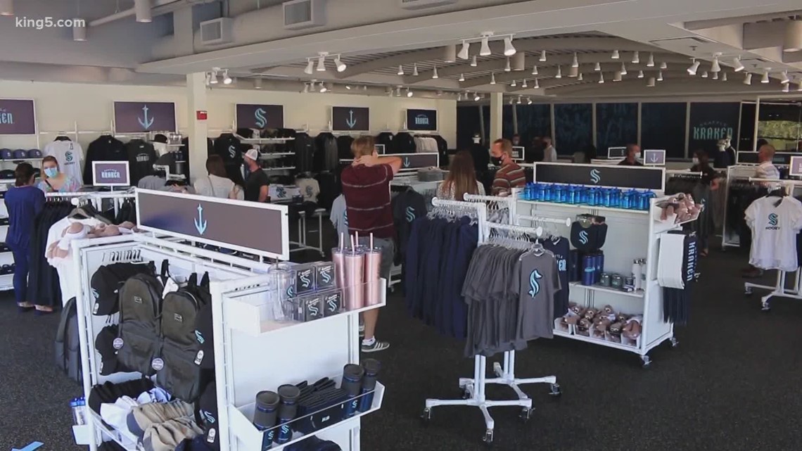 Seattle Kraken team store opens Friday in South Lake Union | king5.com