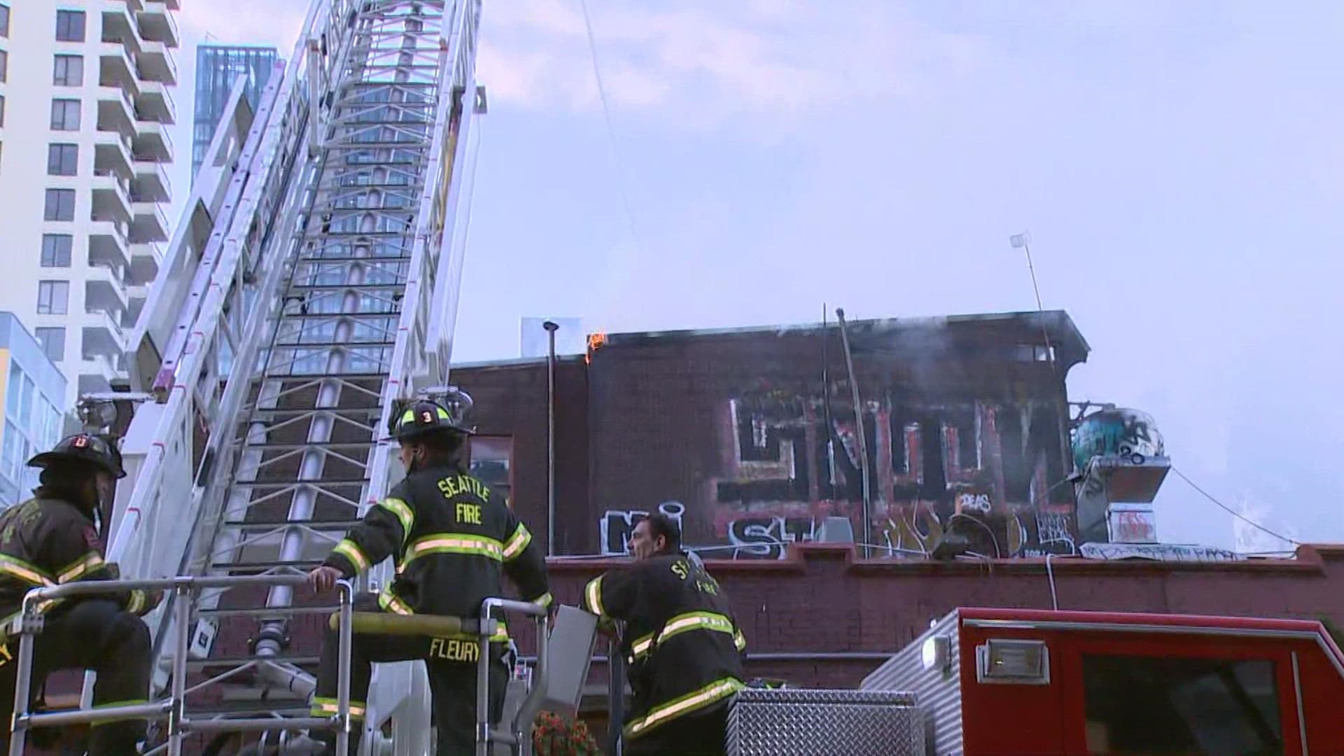 130-year-old Seattle landmark severely damaged in fire | king5.com