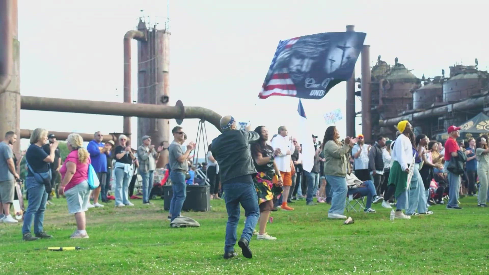 Worship concert at Gas Works Park remains peaceful after safety ...