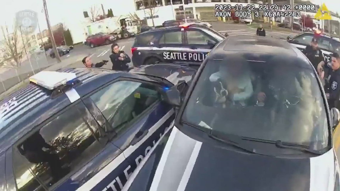 Seattle PD release footage from November drive-by shooting arrest ...
