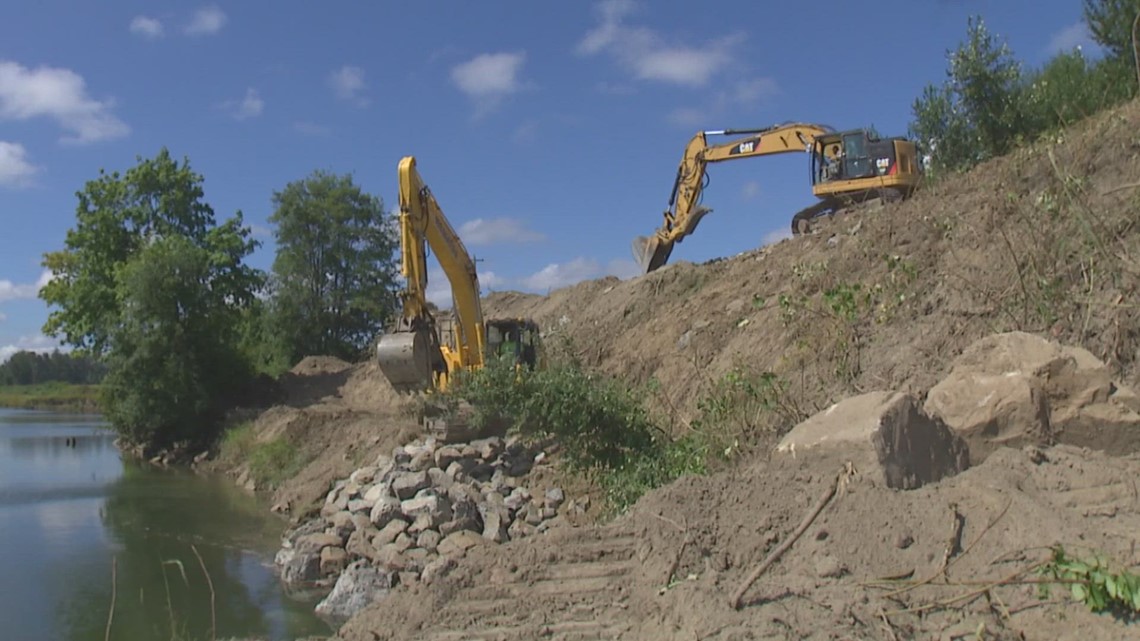 US Army Corps of Engineers repairing 9 levees across western Washington ...