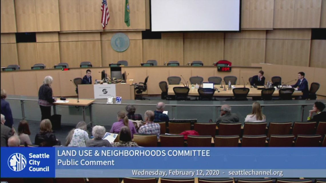 WATCH: Seattle tree activists break into song at city council meeting ...
