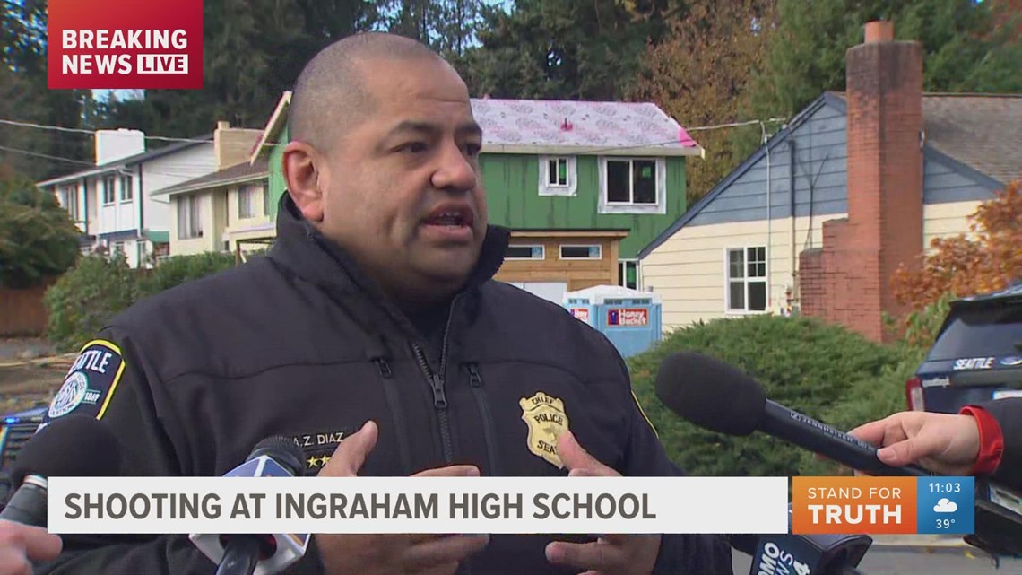 Shooter apprehended in Ingraham High School shooting | king5.com