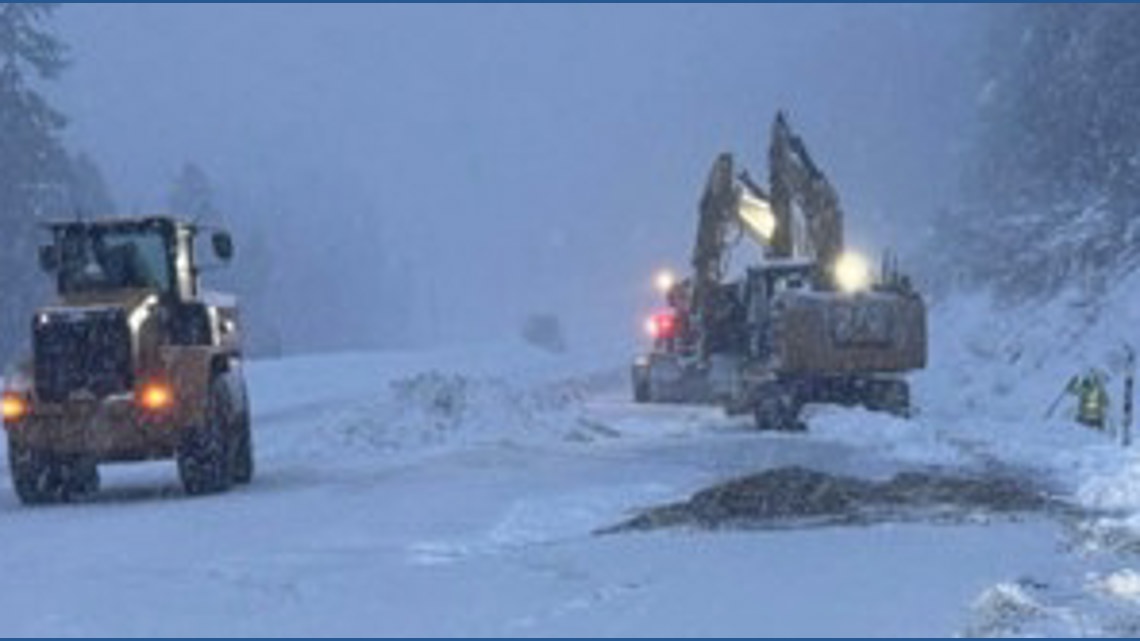 New images from WSDOT show repairs on Highway 2 ramping up | king5.com