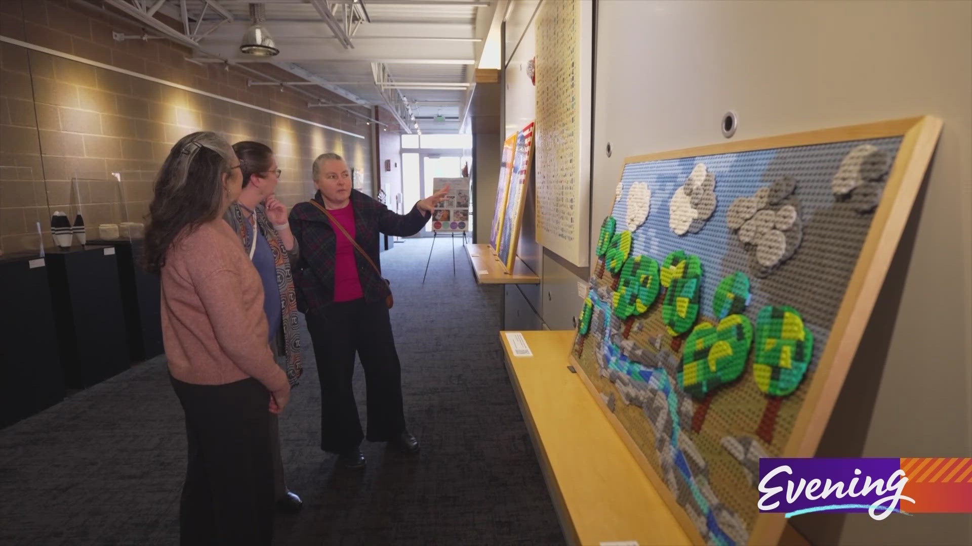 Mercer Island's 'Intersections' exhibit combines math and art | king5.com