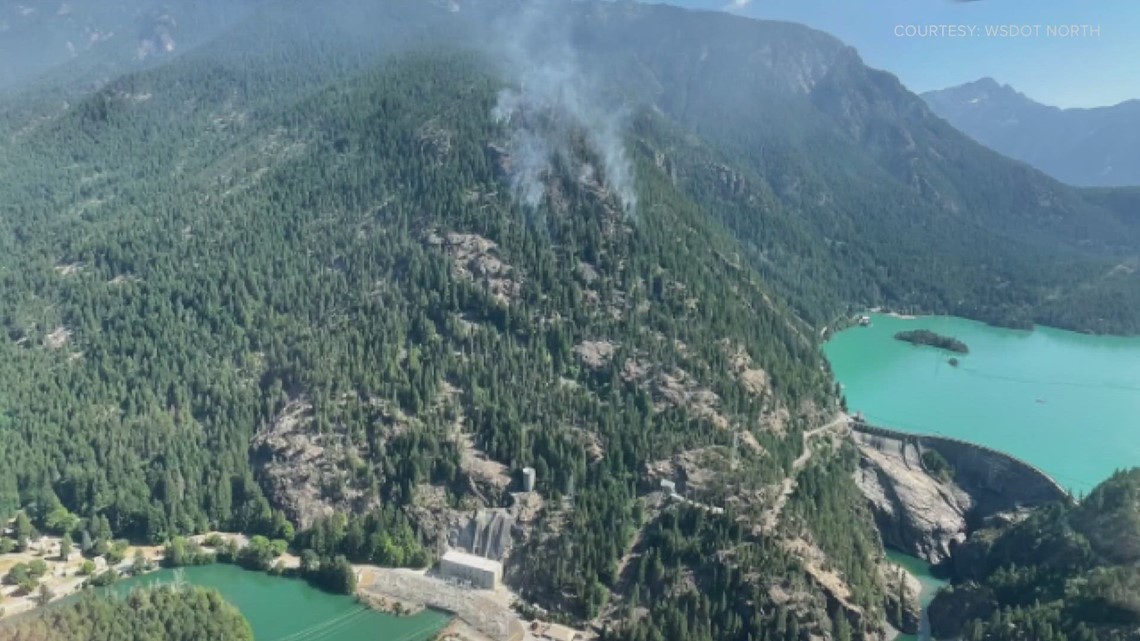 Ross Lake Resort evacuated as Sourdough Fire burns | king5.com