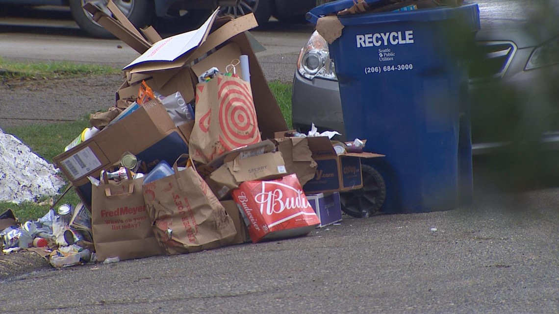 Seattle Public Utilities working to catch up on recycling backlog after ...