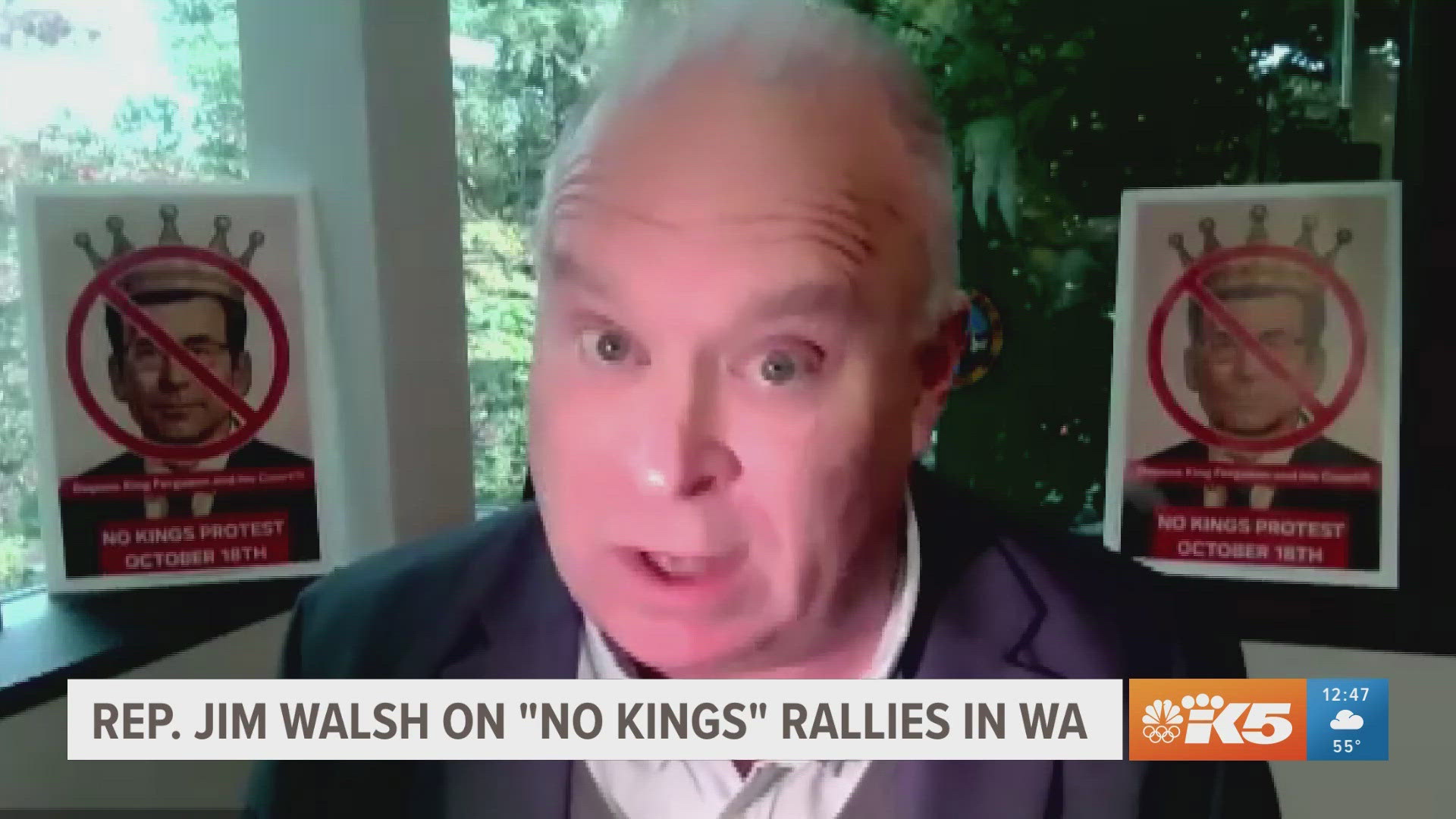 Washington state Republican Party chair Jim Walsh: No Kings is 'not ...