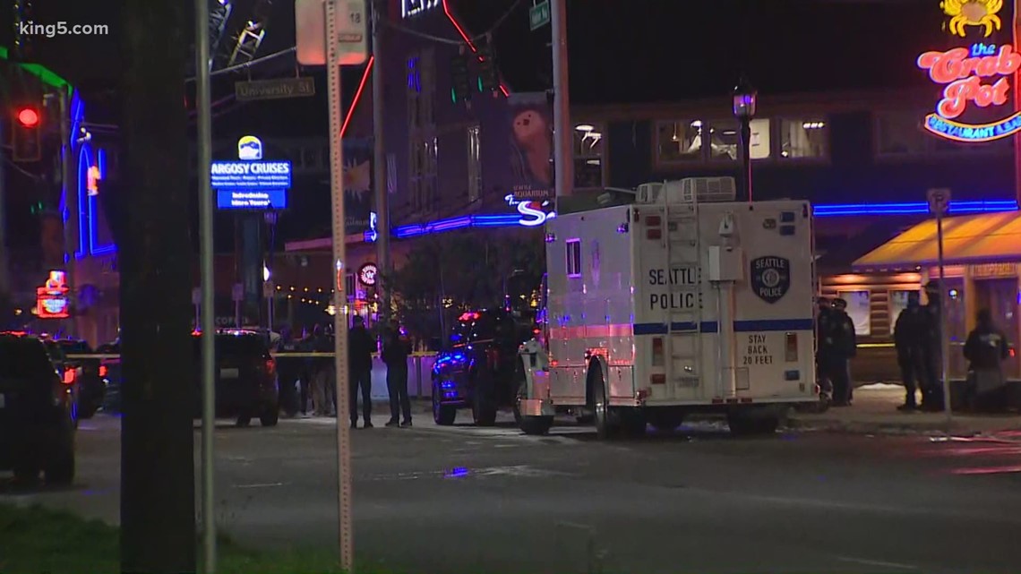 Man armed with knife fatally shot by police near Seattle Waterfront ...