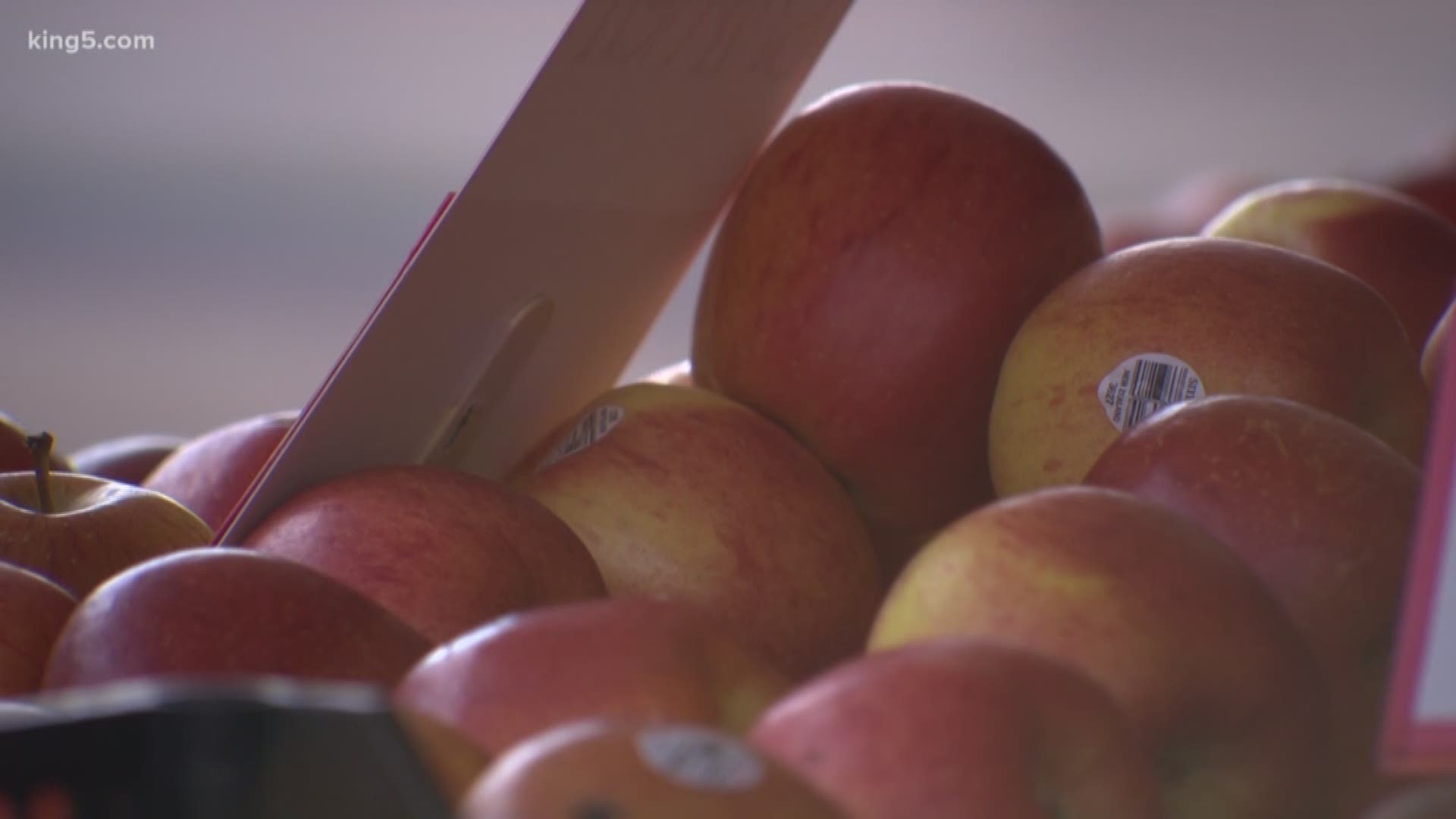 Washington state's apple crop is forecast to be smaller this year ...