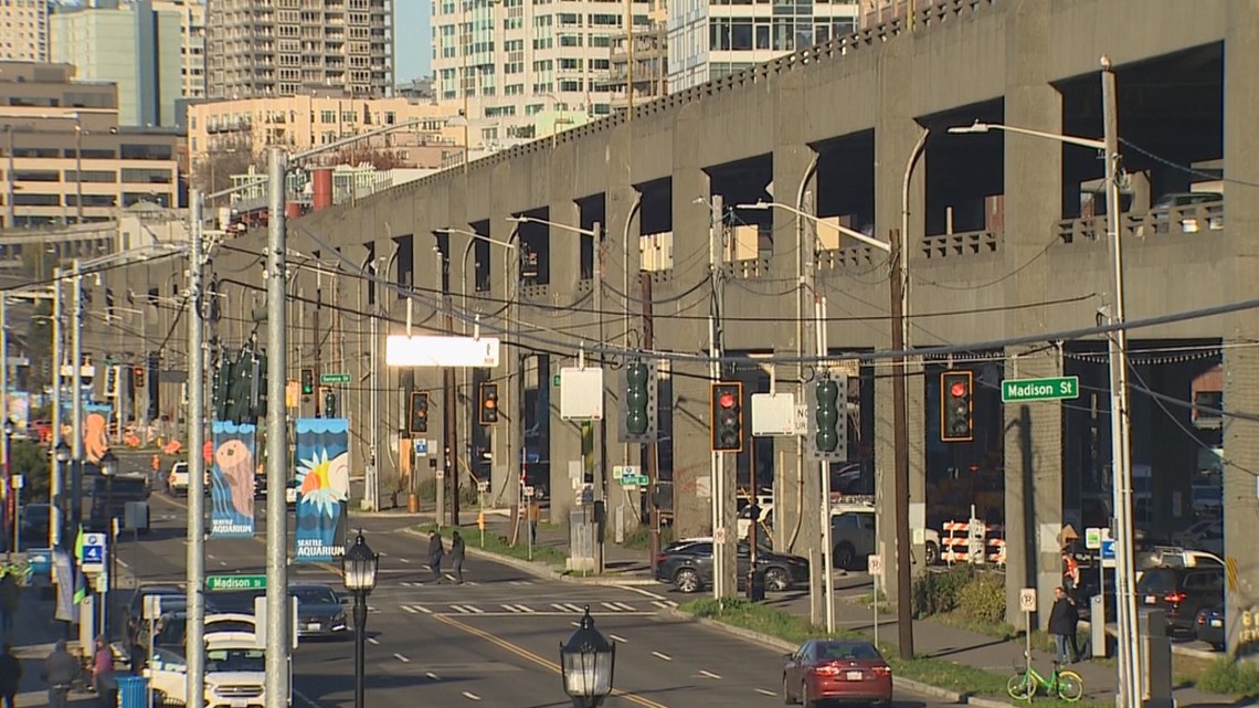 Seattle's Alaskan Way Viaduct coming down 30 years after earthquake ...