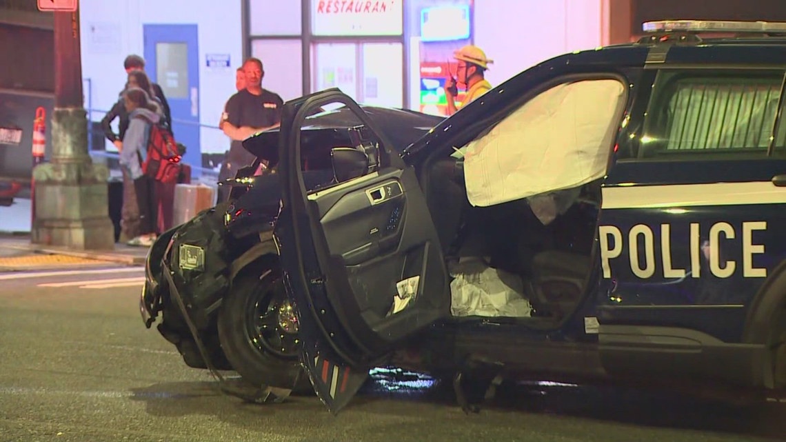 Seattle police car ran red light right before t-bone crash, driver ...