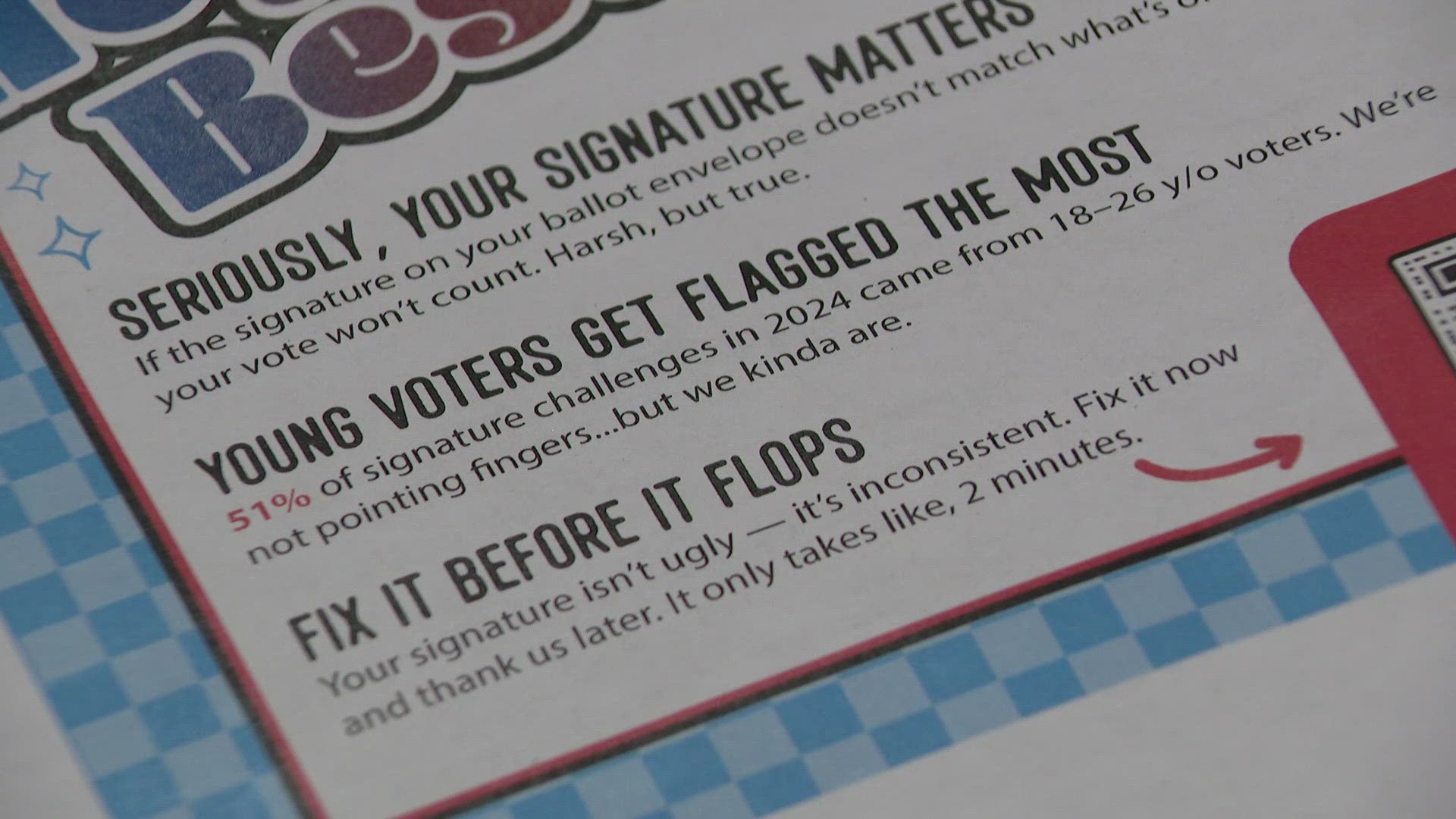 Pierce County urges young voters to update signatures | king5.com