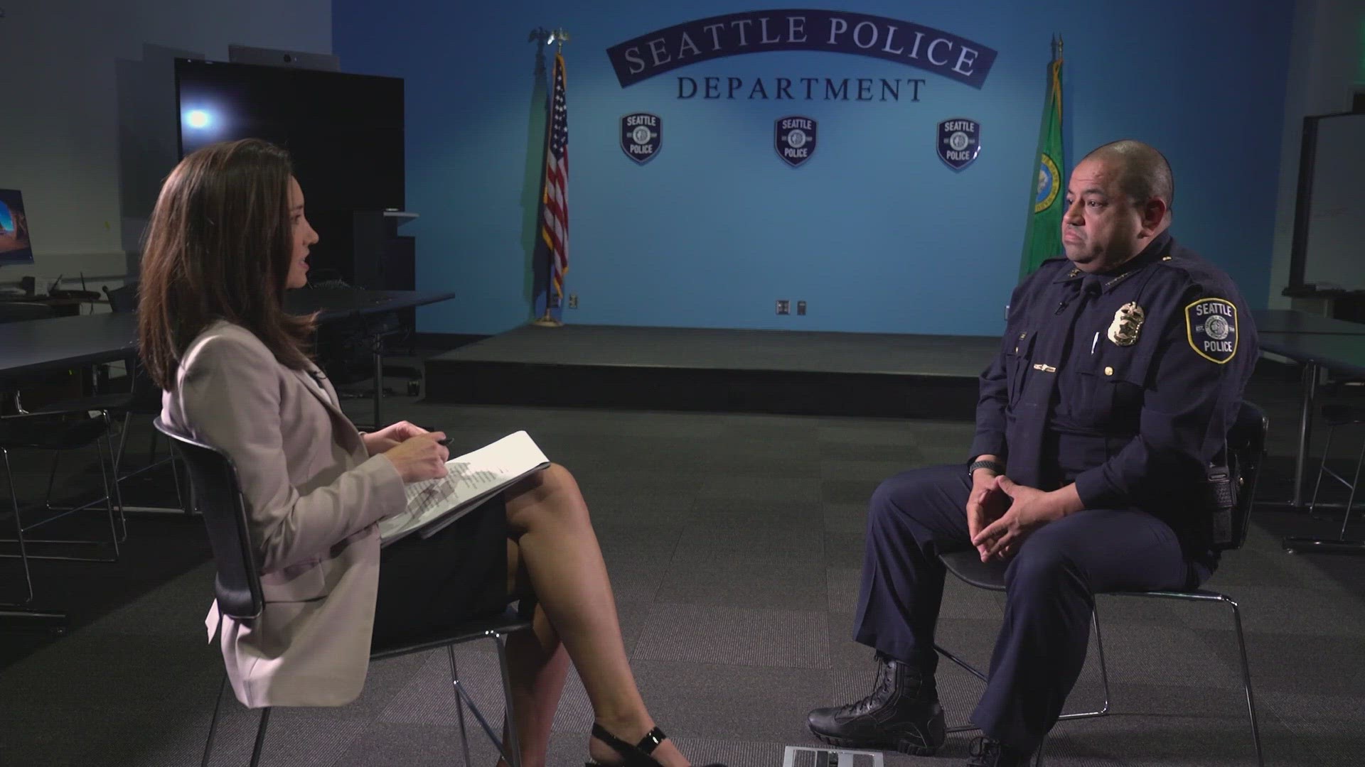 Is Seattle safe? Police Chief Adrian Diaz thinks so | king5.com