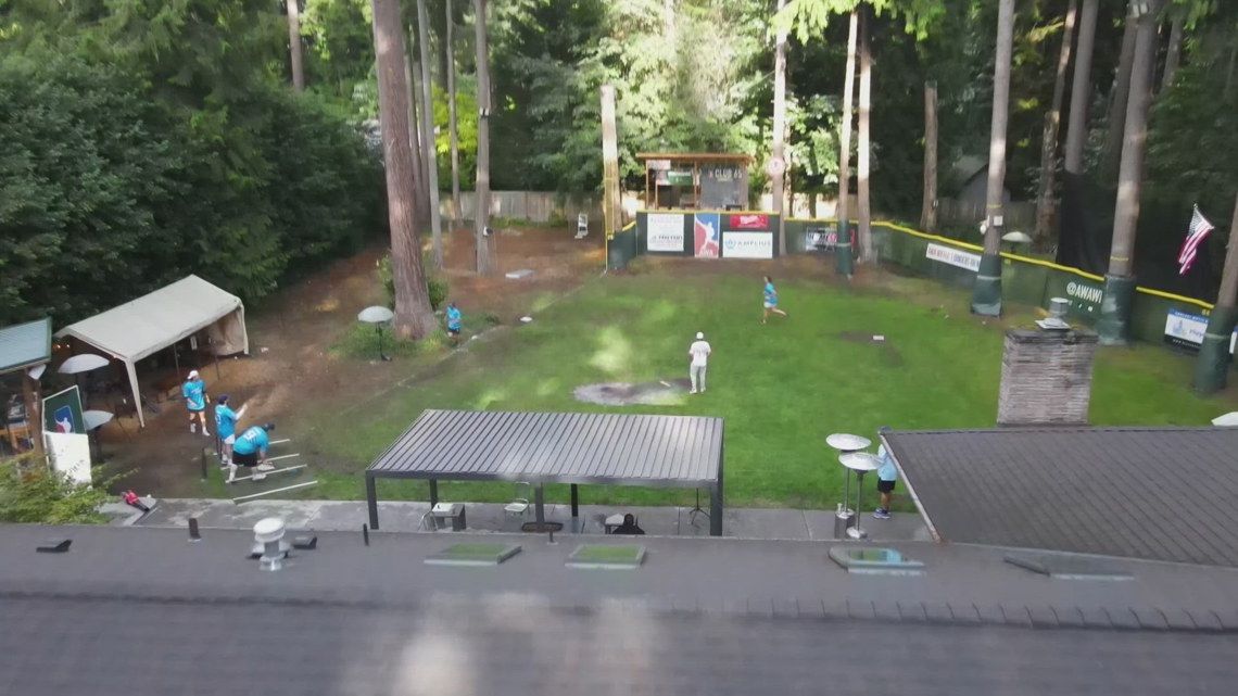 AWA turns Edmonds backyard into wiffle 'Field of Dreams' | king5.com