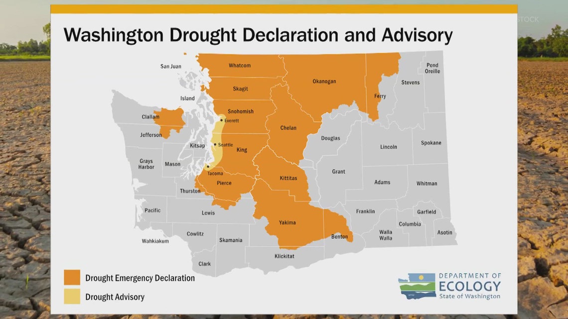 Drought emergency declared in more counties in Washington | king5.com