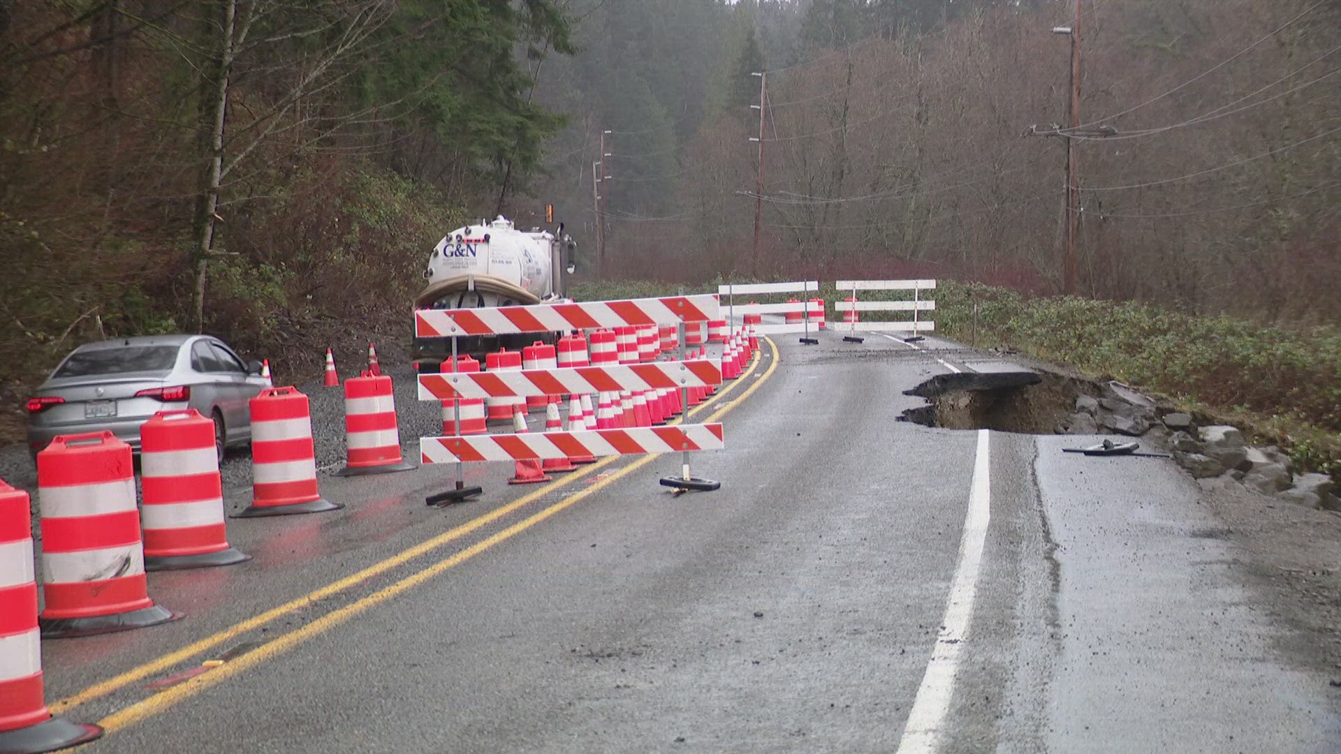 Highway 410 partially opens to local traffic; more repairs needed to ...